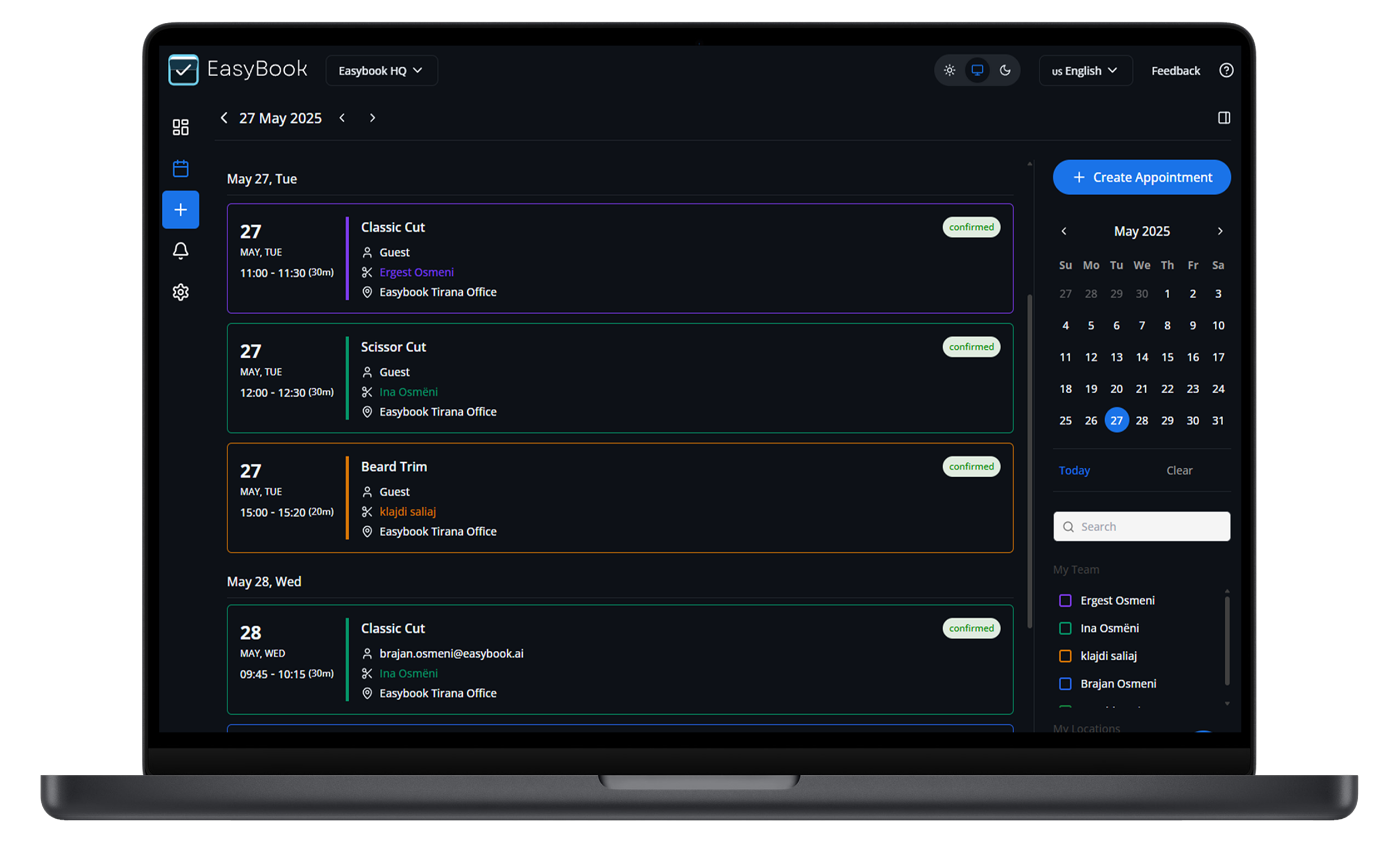 EasyBook AI - Free Scheduling & Business Management Platform | EasyBook AI